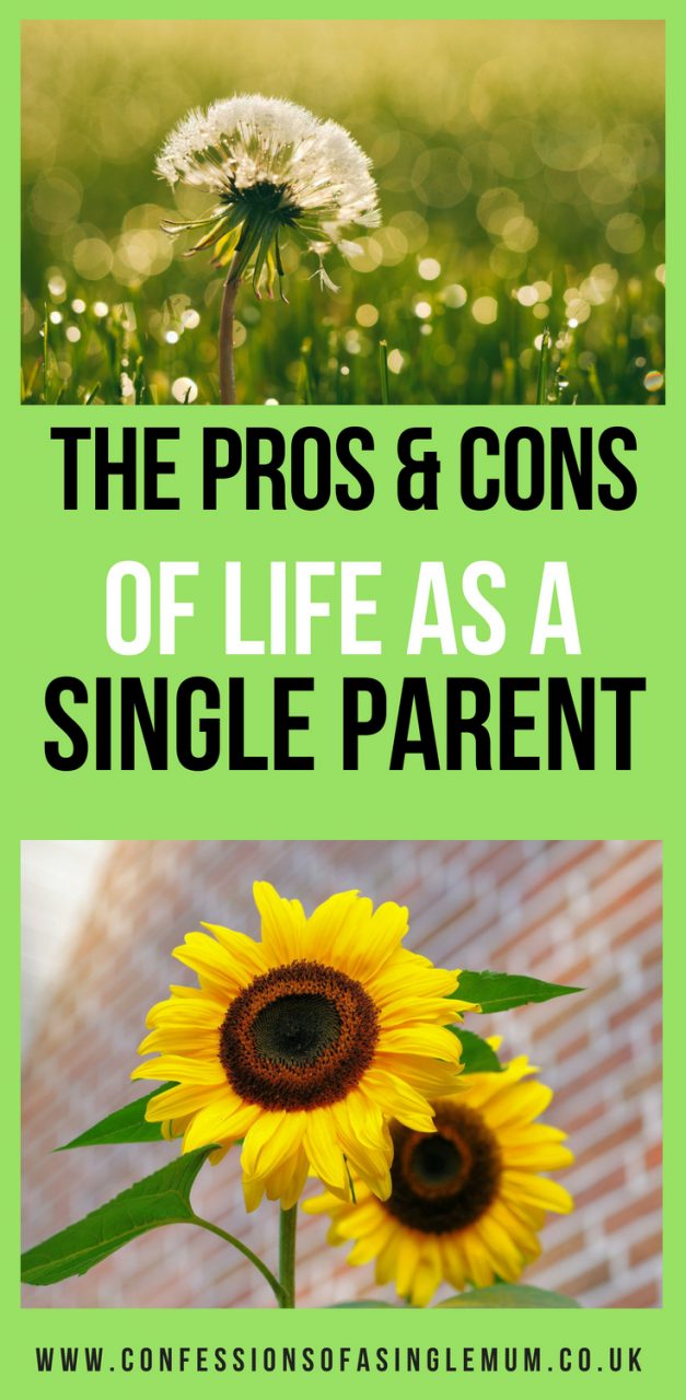 The pros and cons of life as a single mum
